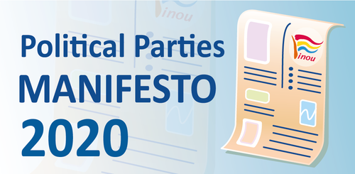 Political Parties Manifestos 2020 | INOU